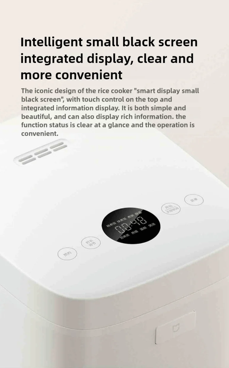 Xiaomi Mijia IH 5L Smart Electric Rice Cooker Alloy Cast Non-stick Heating Home Rice Cooker for ...