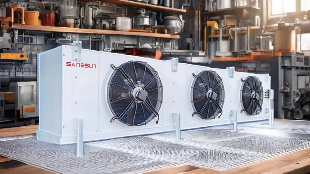 New Electric Industrial Ammonia Air Cooler For Manufacturing Plants And ...