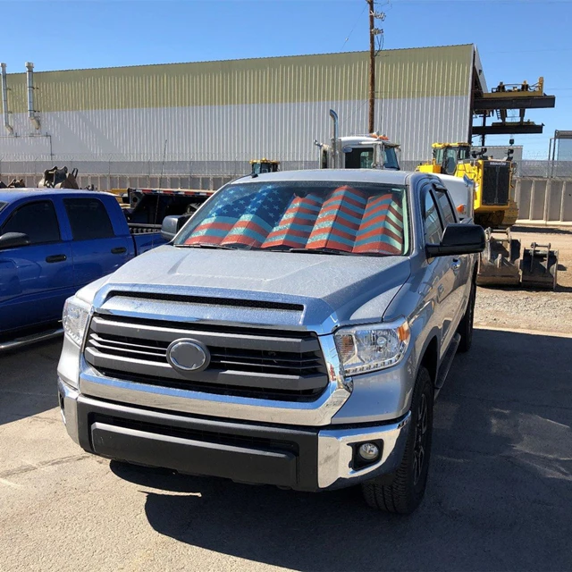 Universal Single Foldable Customized Logo Windshield Sunshade Color ...