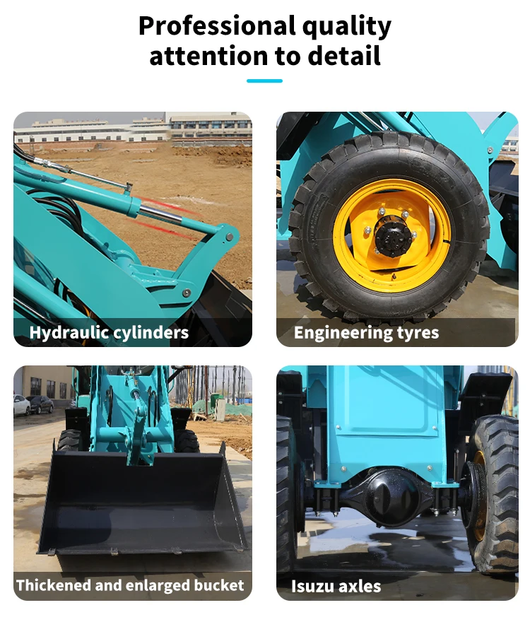 High Quality New Function Mini Loaders Hot Sale Wheel Loader Factory ...