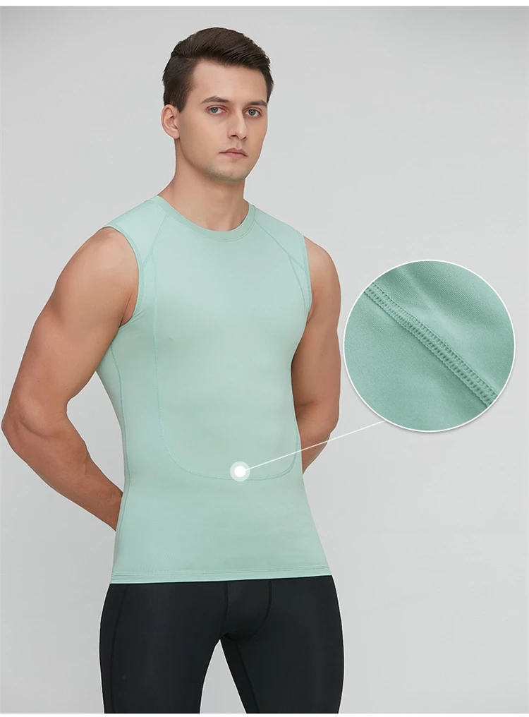 Compression Tank Tops Men Singlet Seamless Running Singlet Men Summer ...