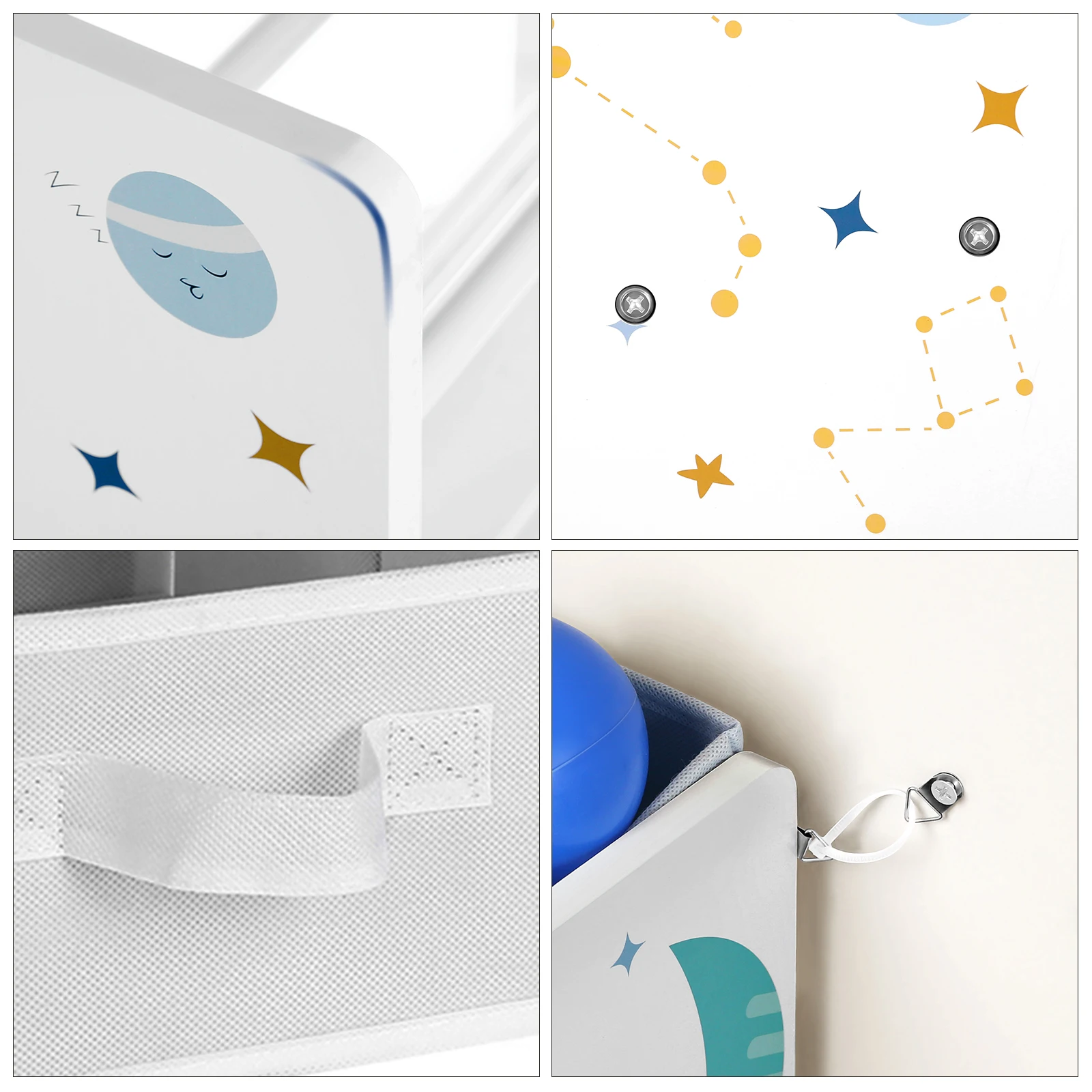 Songmics Children Toys Storage Cabinet Pirate Design Kids Storage Shelf ...