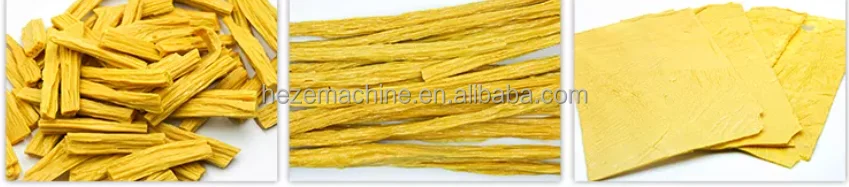 Soy Bean Curd Skin Hull Maker Dried Tofu Sheet Processing Making Machine Line Automatic Yuba ...