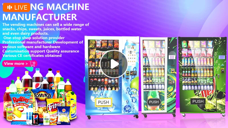 Hot selling Electronics snack machines food vending machine Product ...