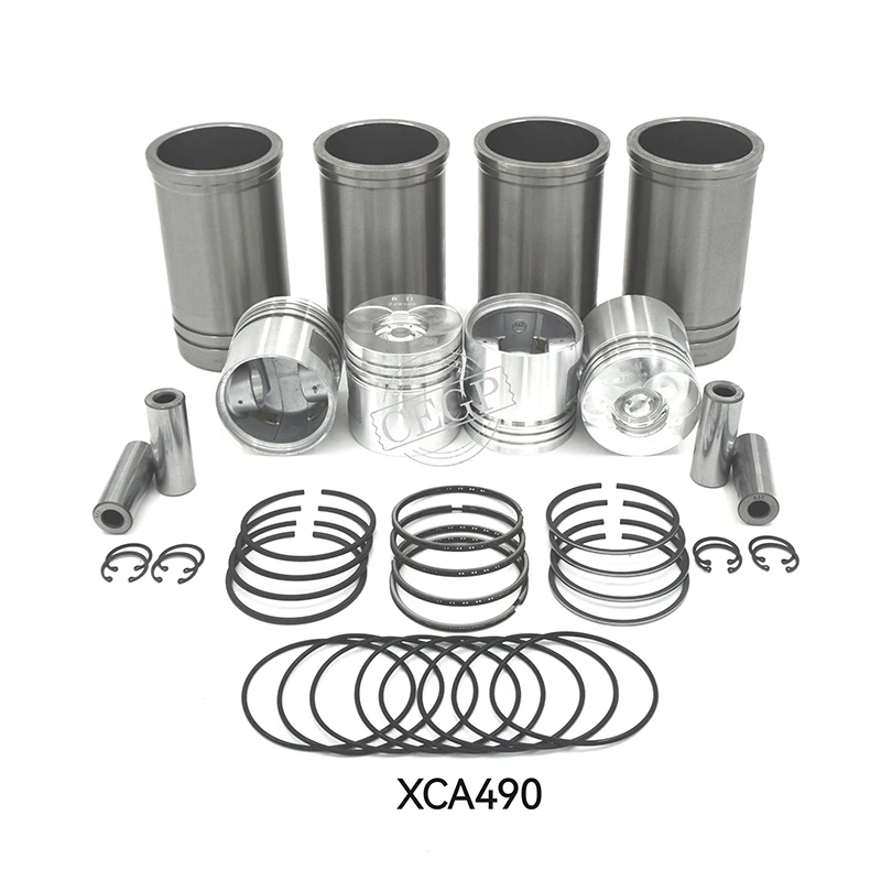 XINCHAi engine A490BPG XC-A490B cylinder liner kit For XINCHAI-A490BPG ...