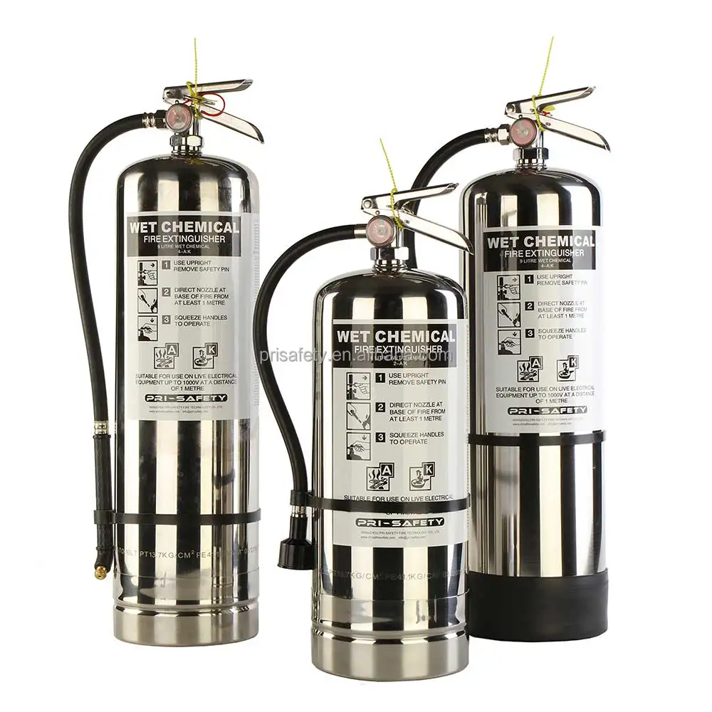 Portable Polished Stainless Steel Fire Extinguisher Manufacturer - Buy ...