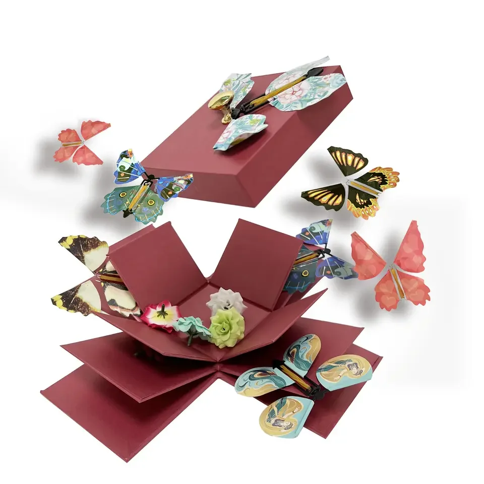 Flying Butterfly Surprise Box - Luxury Valentine Gift