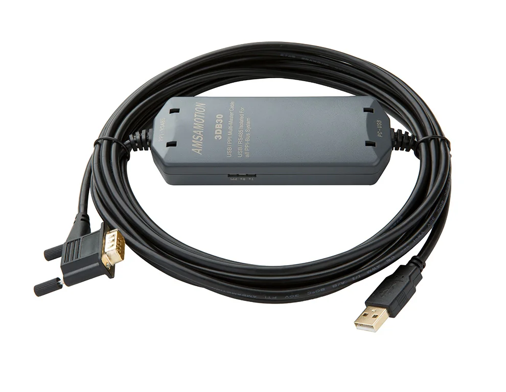 Amsamotion S7-200 Plc Programming Cable Industry Grade Isolation 3db30 ...