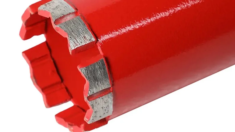 Dry Cutting Welded Diamond Core Drill Bit For Brick Wall Asphalt ...