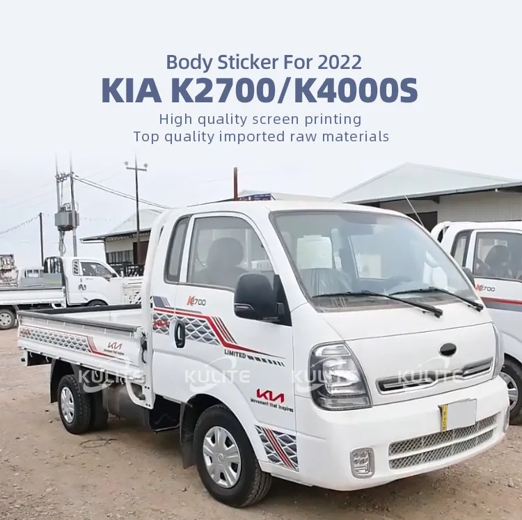 Body Sticker for Kia 2022 K2700 K4000S Bongo Truck 2021
