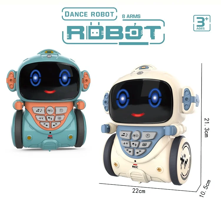 Kids Toys Dancing Robot For Boys Girls Age 3 And Up Sing Dancing ...
