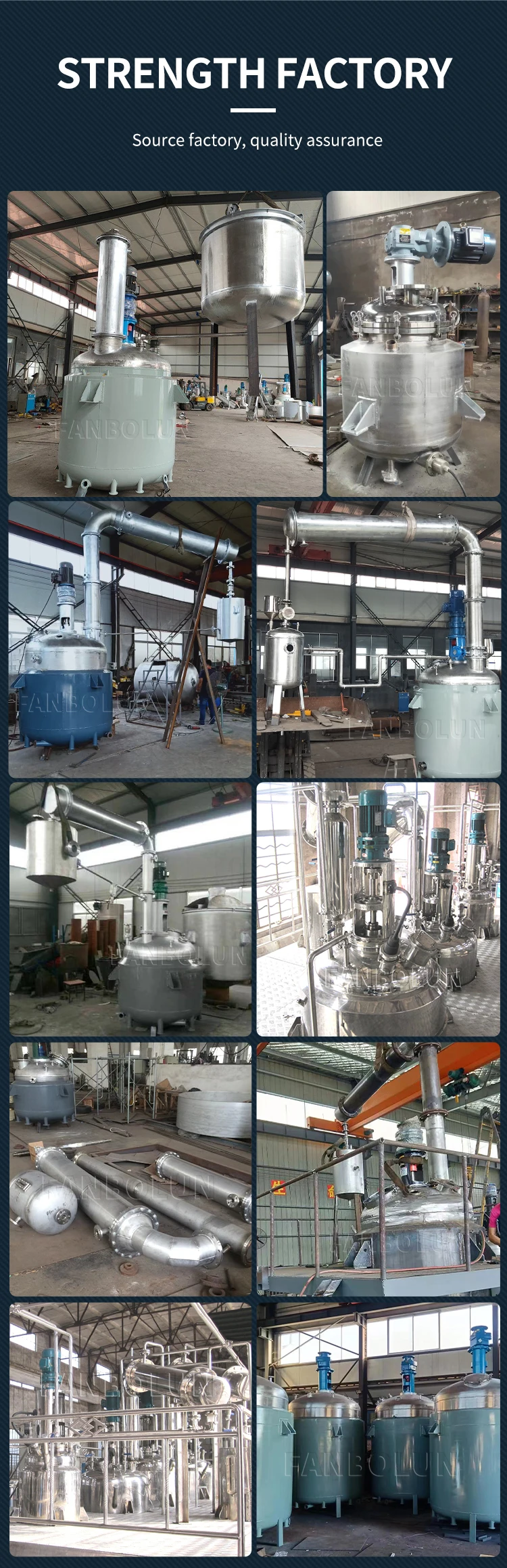 Polymerization Reactor - Unsaturated Polyester Resin Reactor