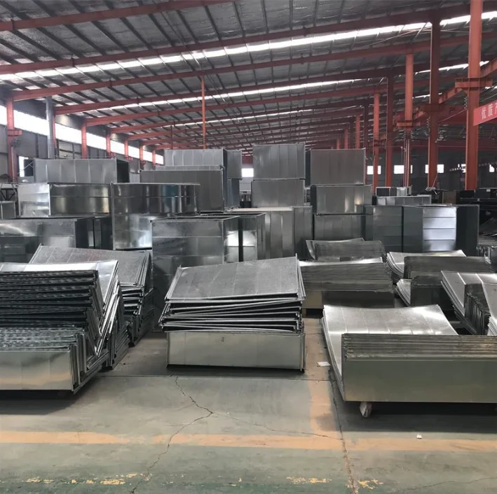 Galvanized Welded Rectangular Exhaust Air Duct for Hotel and Villa ...