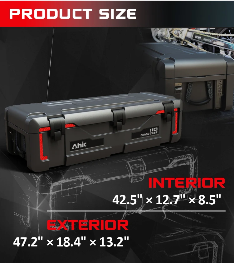 Wholesale 110L LLDPE Car Roof Luggage - Durable & Waterproof