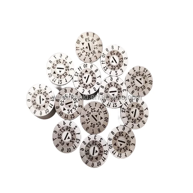 2024 Date Stamps Mould Date Code Inserts Date Marked Pins