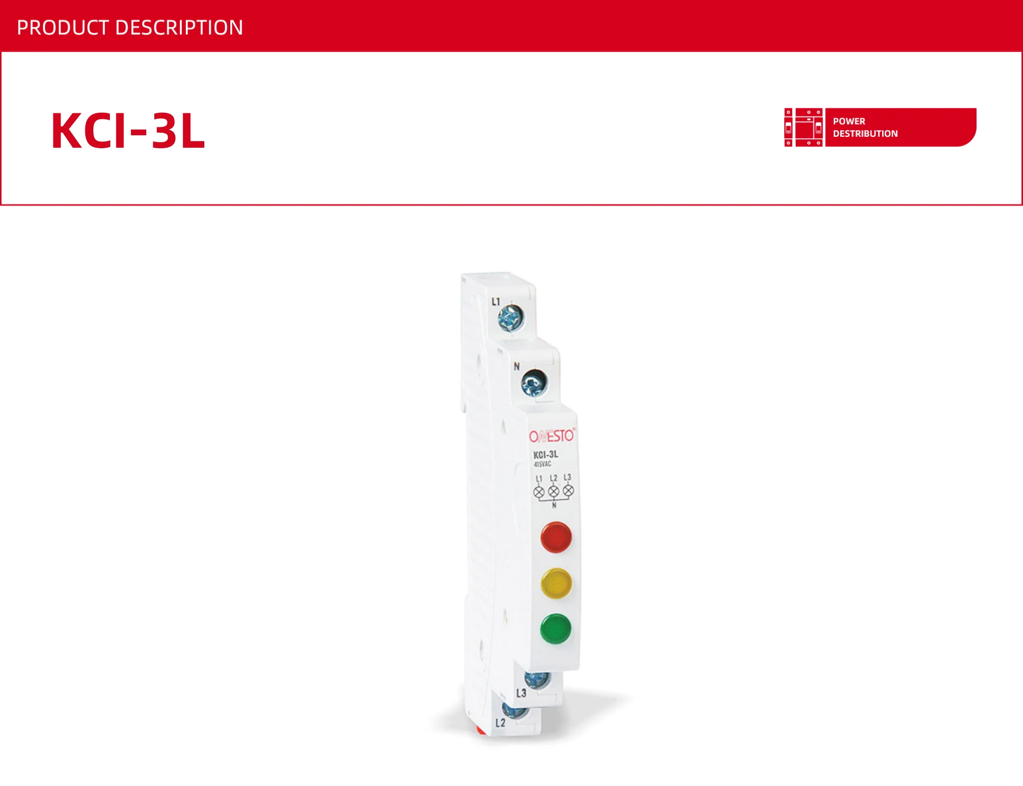 Din Rail LED Indicator 9mm Indicator Modular for Industries Use 230 ...
