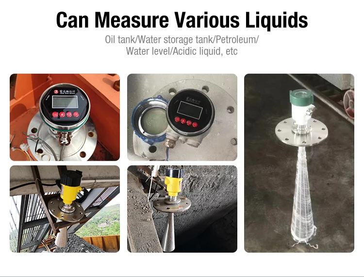 26ghz Rs485 Non Contact River Radar Water Level Sensor Liquid Radar ...