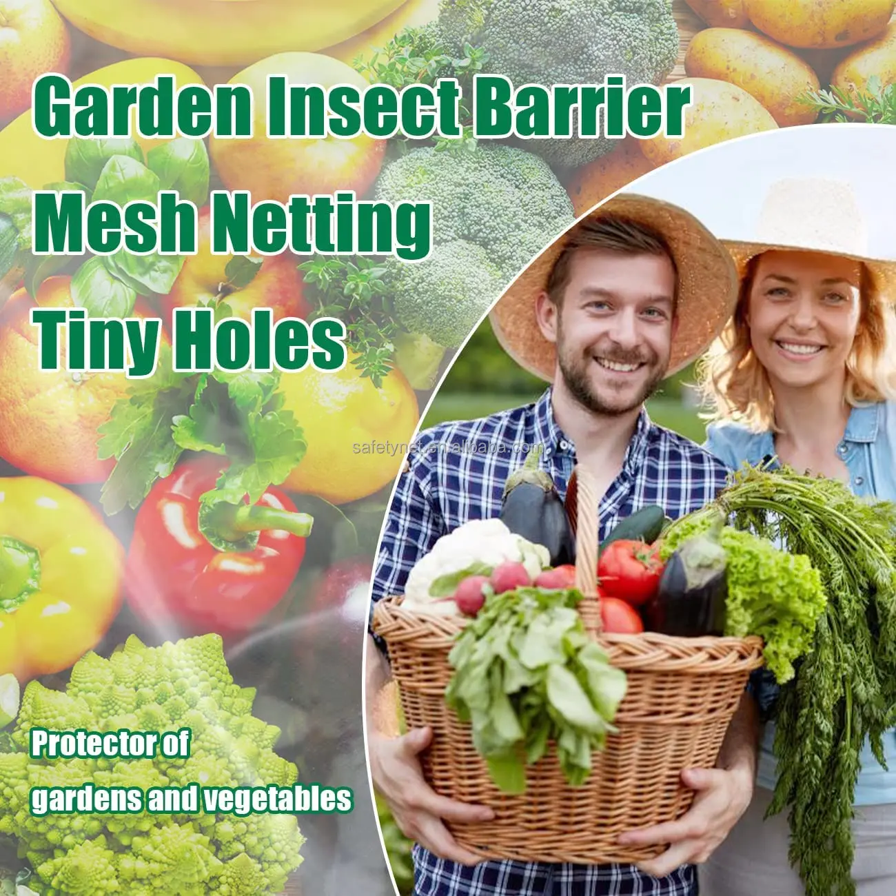 Garden Mesh Netting Insect Barrier Netting Plant Mesh Covers Bird ...