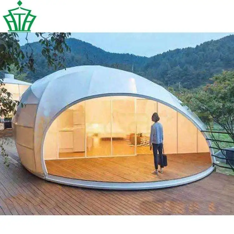 Professional Customization Glamping Tents Shell Shape Hotel Tent ...
