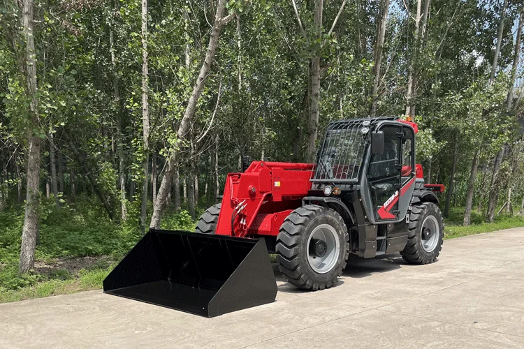 Taian Tlt30-8 Construction Telehandlers Telescopic Loader Rated Load 3 ...
