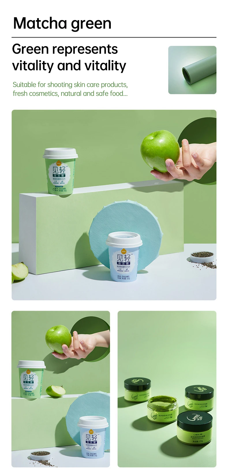 Waterproof Morandi Pvc Vinyl Photography Backdrop Portable Photo ...