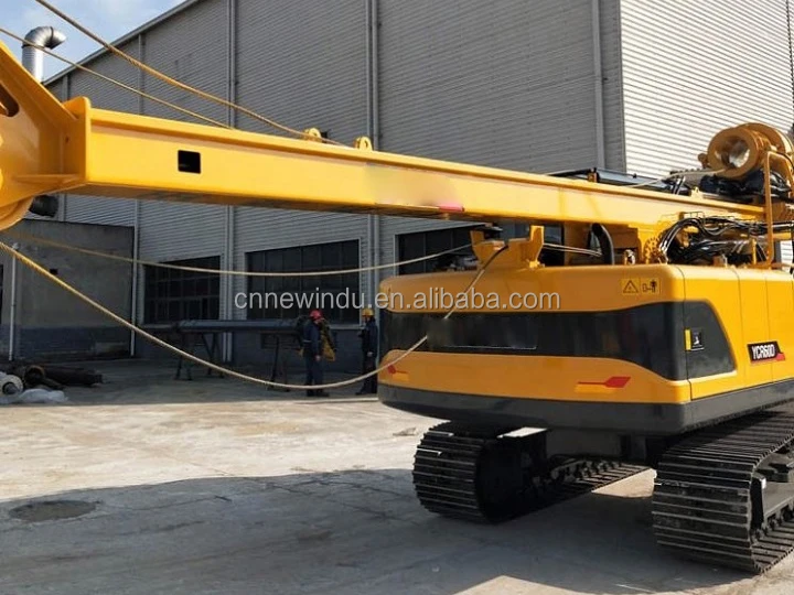 Micropile Drilling Rig 40m Rock Piling Driver Rig Rotary Hammer ...