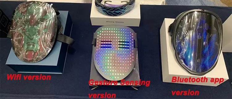 Rechargeable Programmable Editable Fullcolor Smart Diy Luminous Shining ...