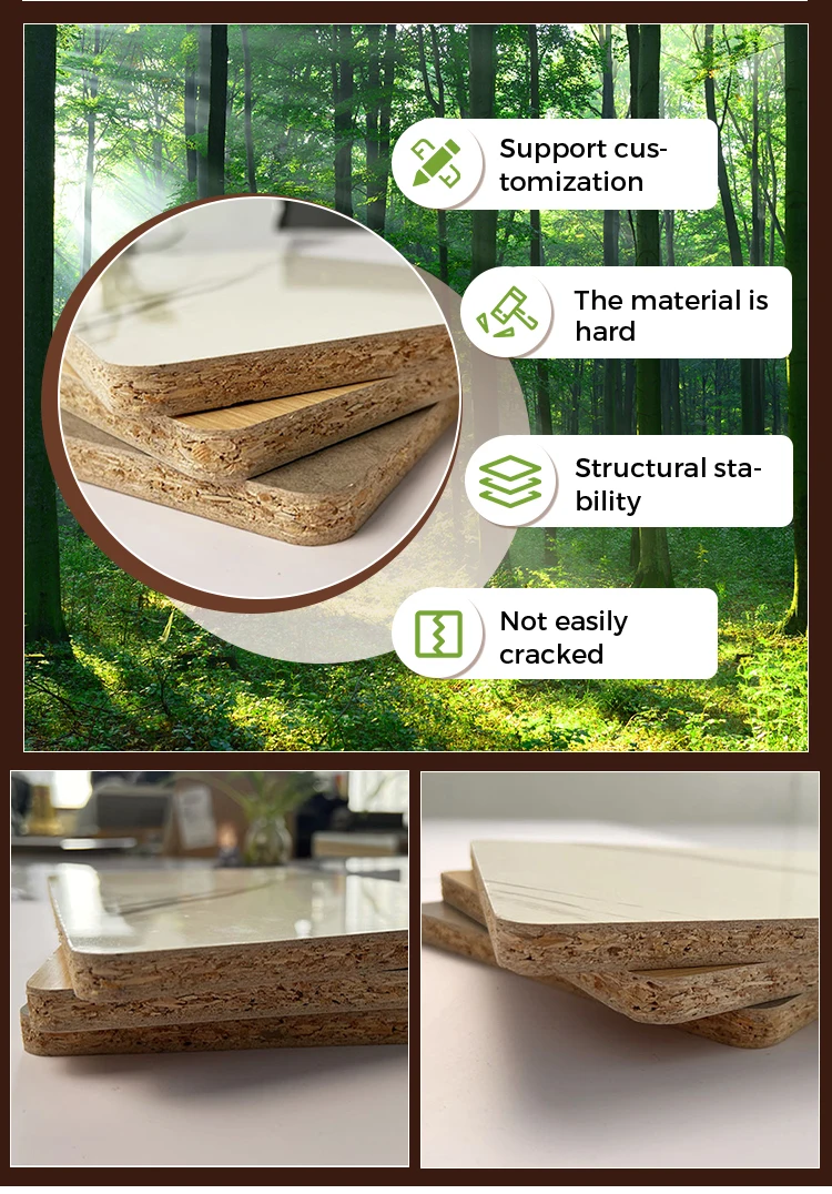 1/2 Laminated Particle Board High Quality Particle Board E2 Grade A ...