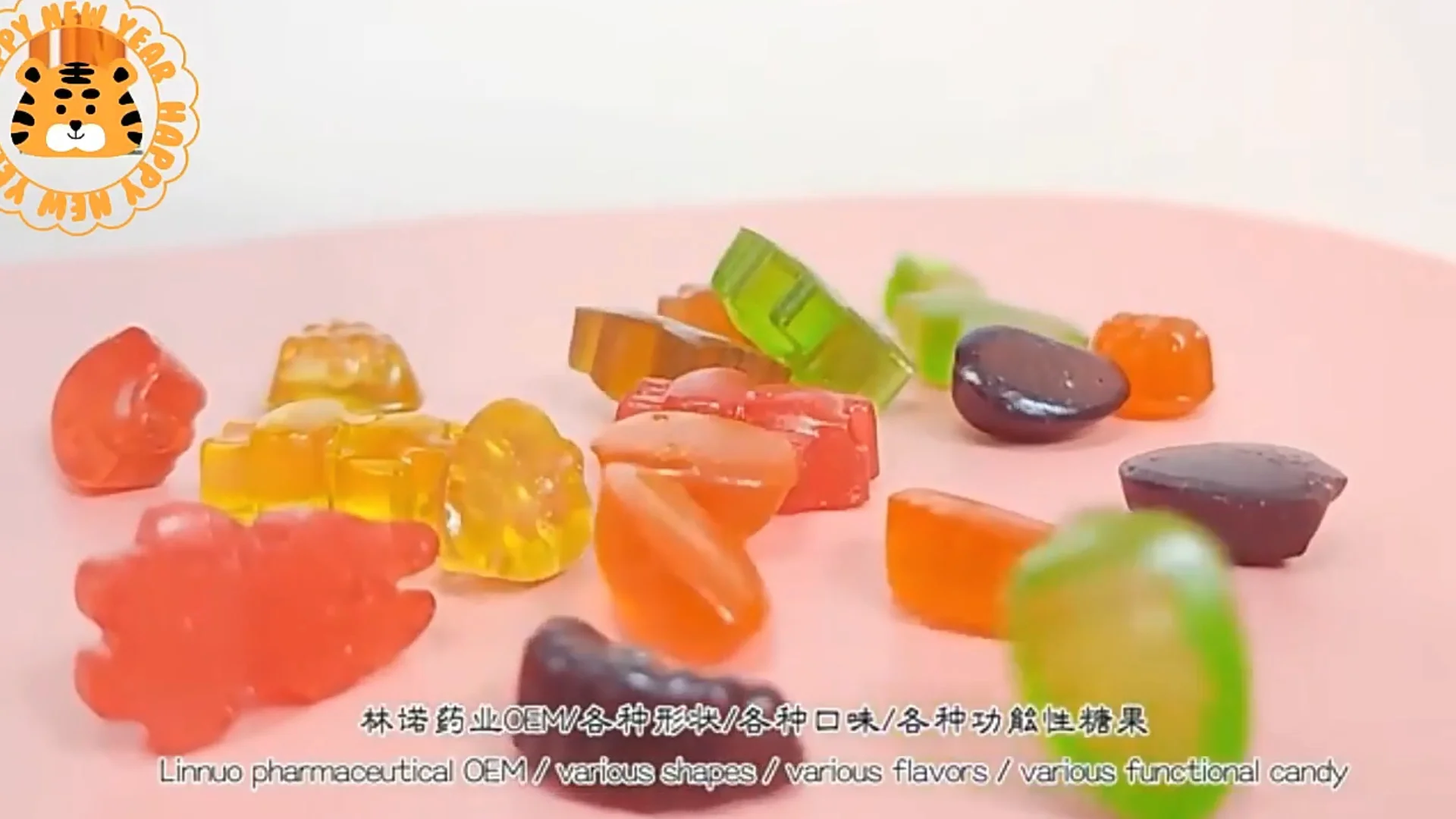 Oem Perivate Label Children Enhance Immunity Candy Calcium Iron Zinc ...