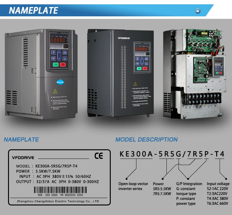 VFD VSD Frequency Inverter - Efficient Motor Control