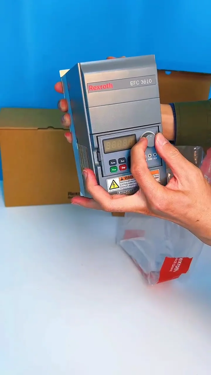 Variable-frequency Drive Vfd Ac Drive Rexroth Efc5610-5k50-3p4-mda-7p ...