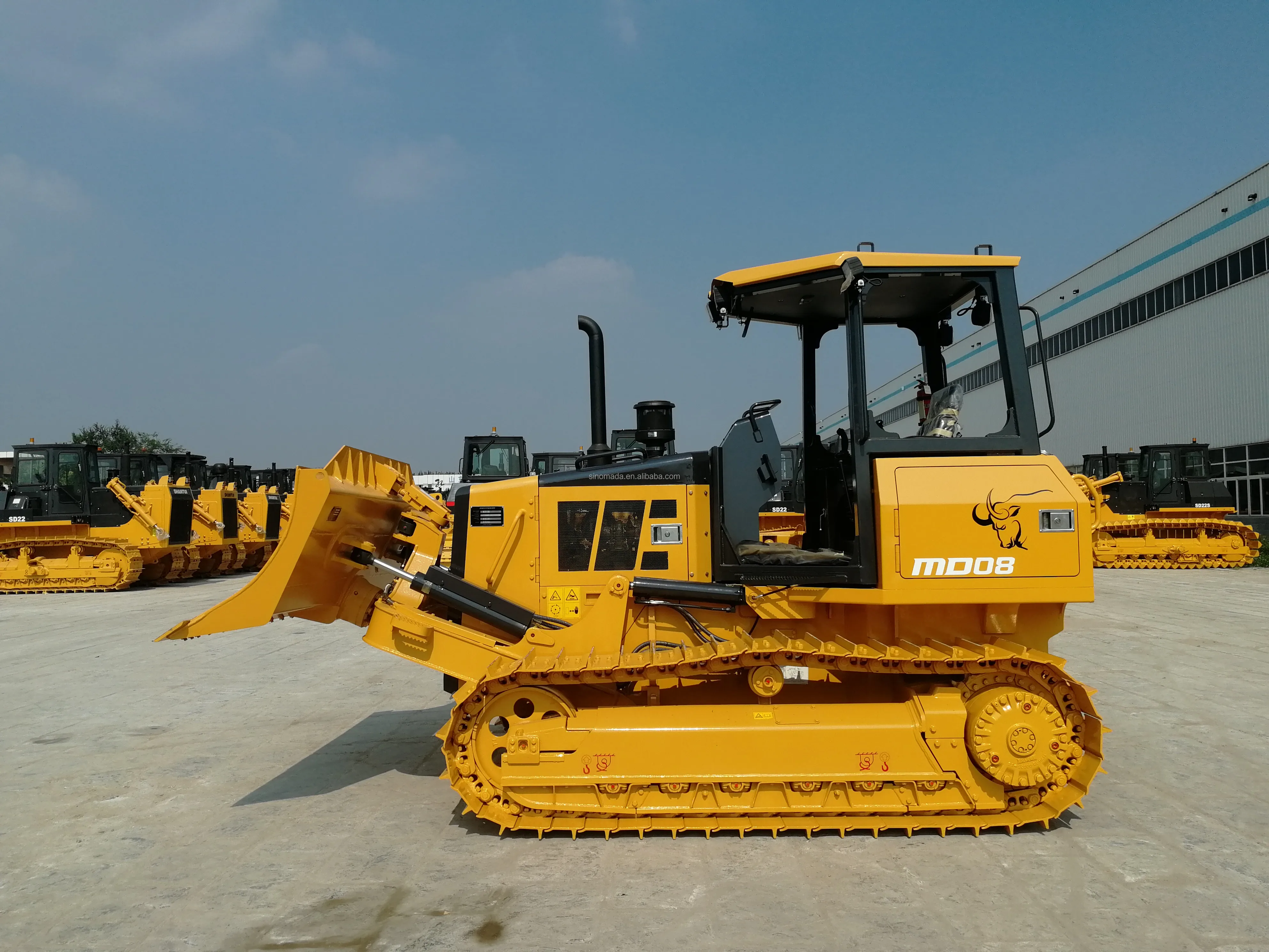 High Quality 154hp Compact Bulldozer Dh13k 13.7 Ton Hydraulic Bulldozer ...