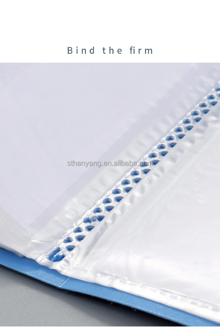 Plastic Clear Pockets Display Presentation Book A4 Data File