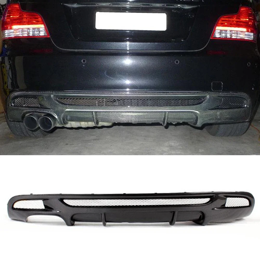Rear Bumper Diffuser Lip Spoilers for BMW 1series E82 E88