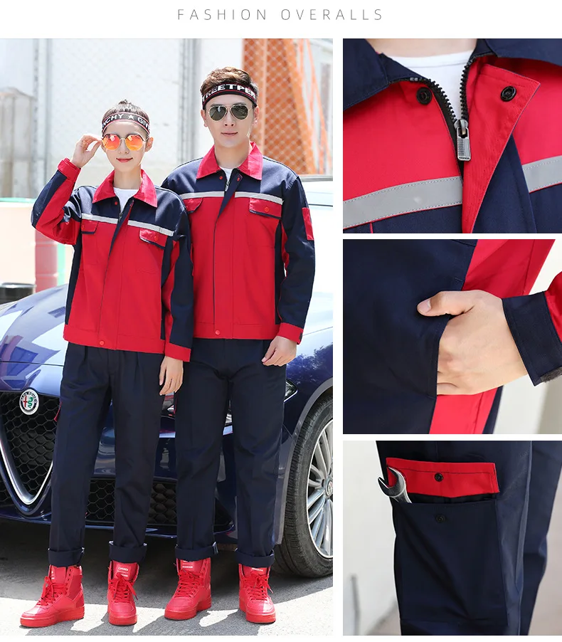 Custom Made Labor Construction Worker Reflective Safety Work Uniform ...