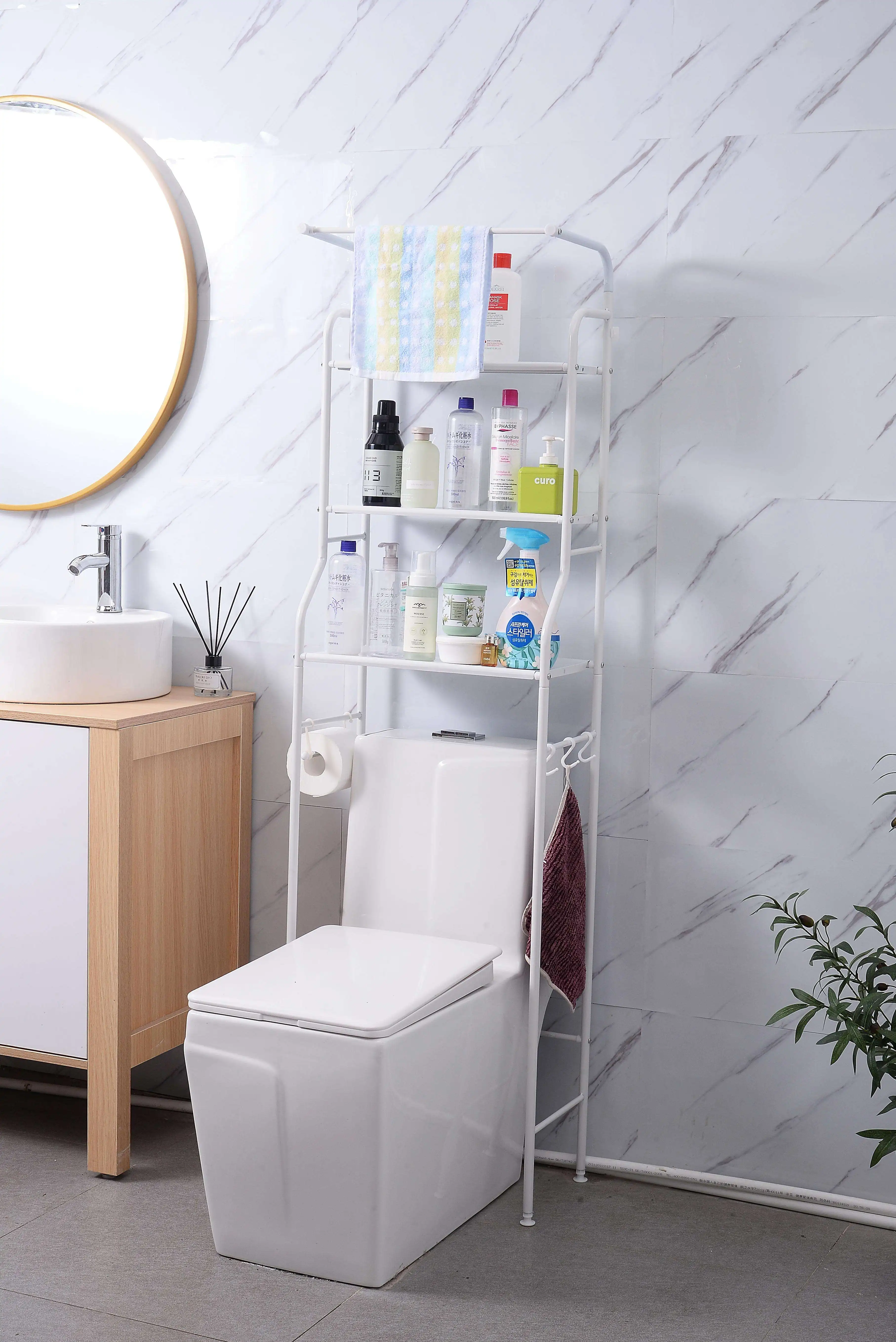 New 3 Layer Toilet Rack - Maximize Space in Your Bathroom