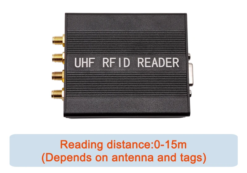 Fonkan Small Size Uhf Rfid Fixed Reader 4 Port Sma Interface Rfid Card Reader Rs232 For ...