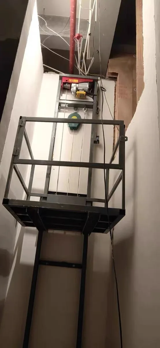 Customized 2-10 M 500kg Electric Elevator Lifts For Home Freight ...