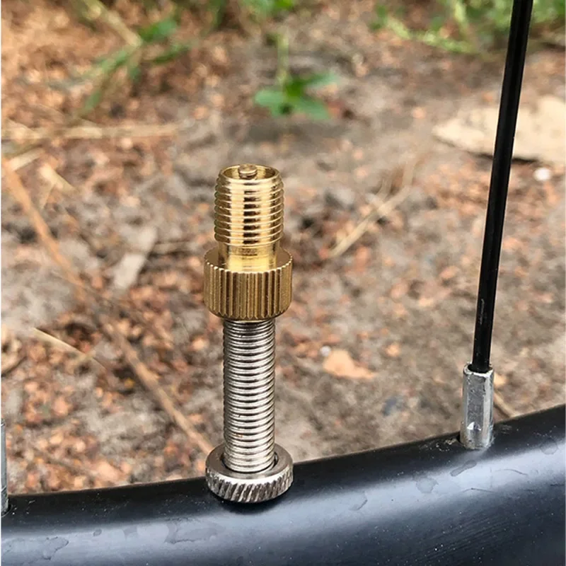 Convert Bike Valves with 5PCS Presta to Schrader Adapters