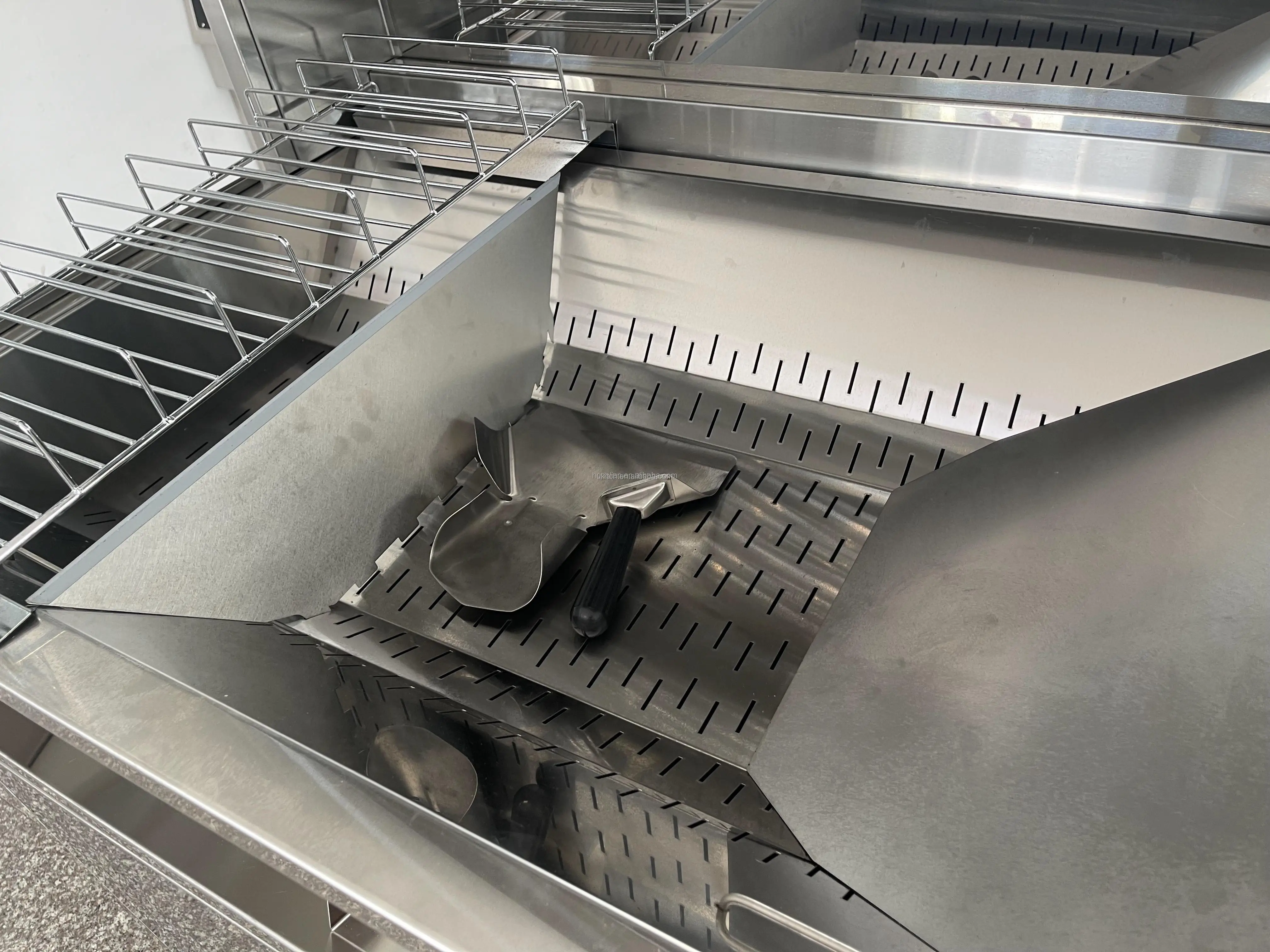 KFC Food Display Equipment - Efficient Chips Warmer