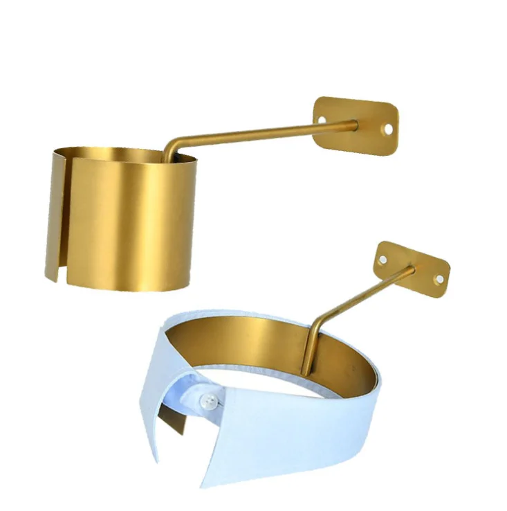 Stainless Steel Wall-Mounted Cuff Racks for Clothing Display