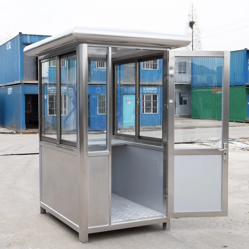 Sandwich Sentry Box Guard House - Luxury Prefabricated Kiosk