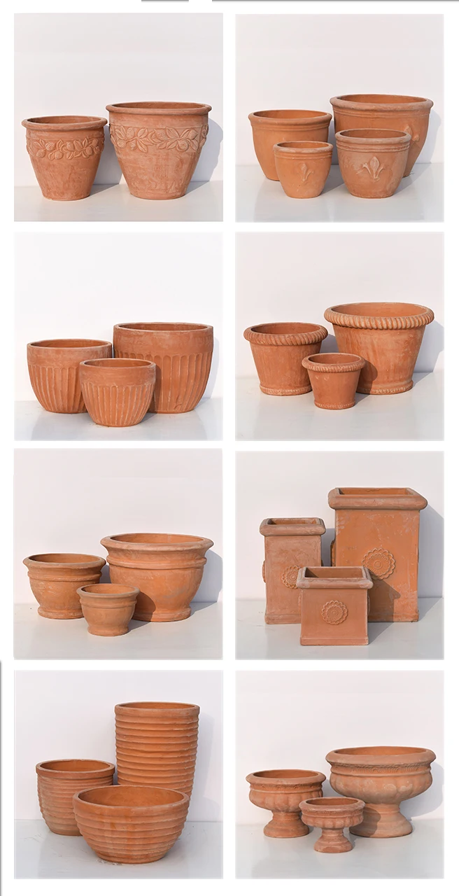 Rustic Terracotta Plant Pots - Perfect for Garden & Home