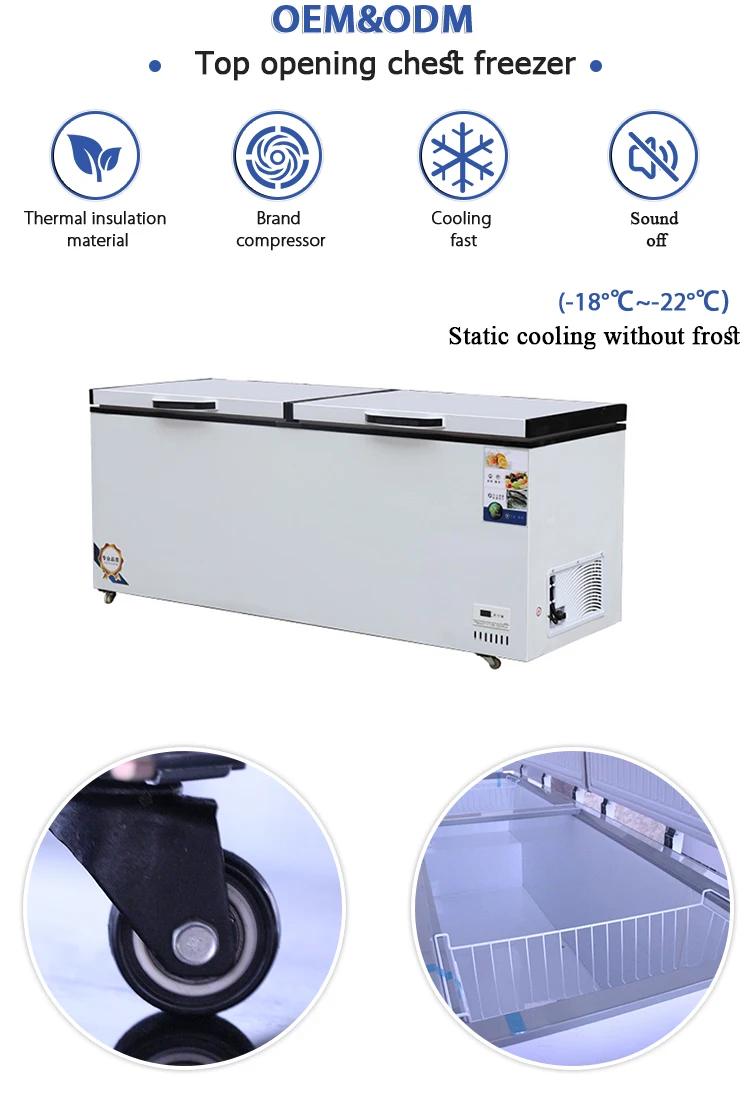 Ultra-low Temperature Chest Freezer Seafood Tuna Storage Freezer Ultra ...