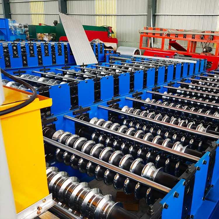 China Factory Automatic Metal Roofing Sheet Making Machine G550 ...