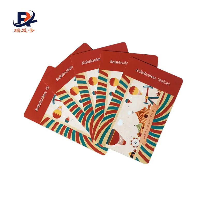 Cmyk Printing Contactless Em4305 Rfid Chip Paper Id 125khz Rfid Card ...