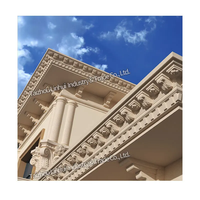 High Quality decorative eaves moulding concrete line mold Under Roof ...