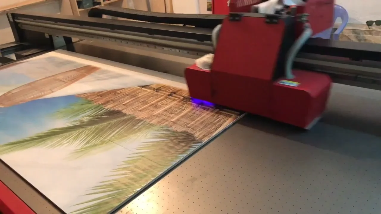 Wide Format Uv Flatbed Printer For Rigid Substrates Print Dimension ...