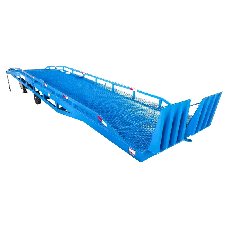 New Mobile Hydraulic Container Loading Unloading Platform Forklift Ramp ...