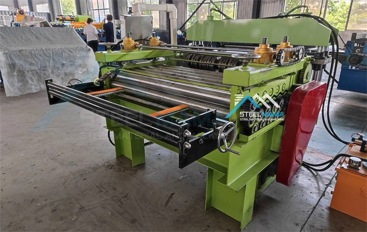 High Precision Automatic Metal Steel Sheet Leveling and Cutting Machine ...